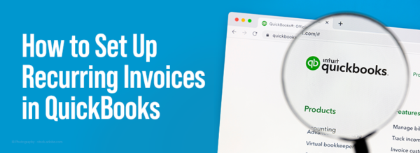 How to Set Up Recurring Invoices in QuickBooks - www.networkoutsource.com